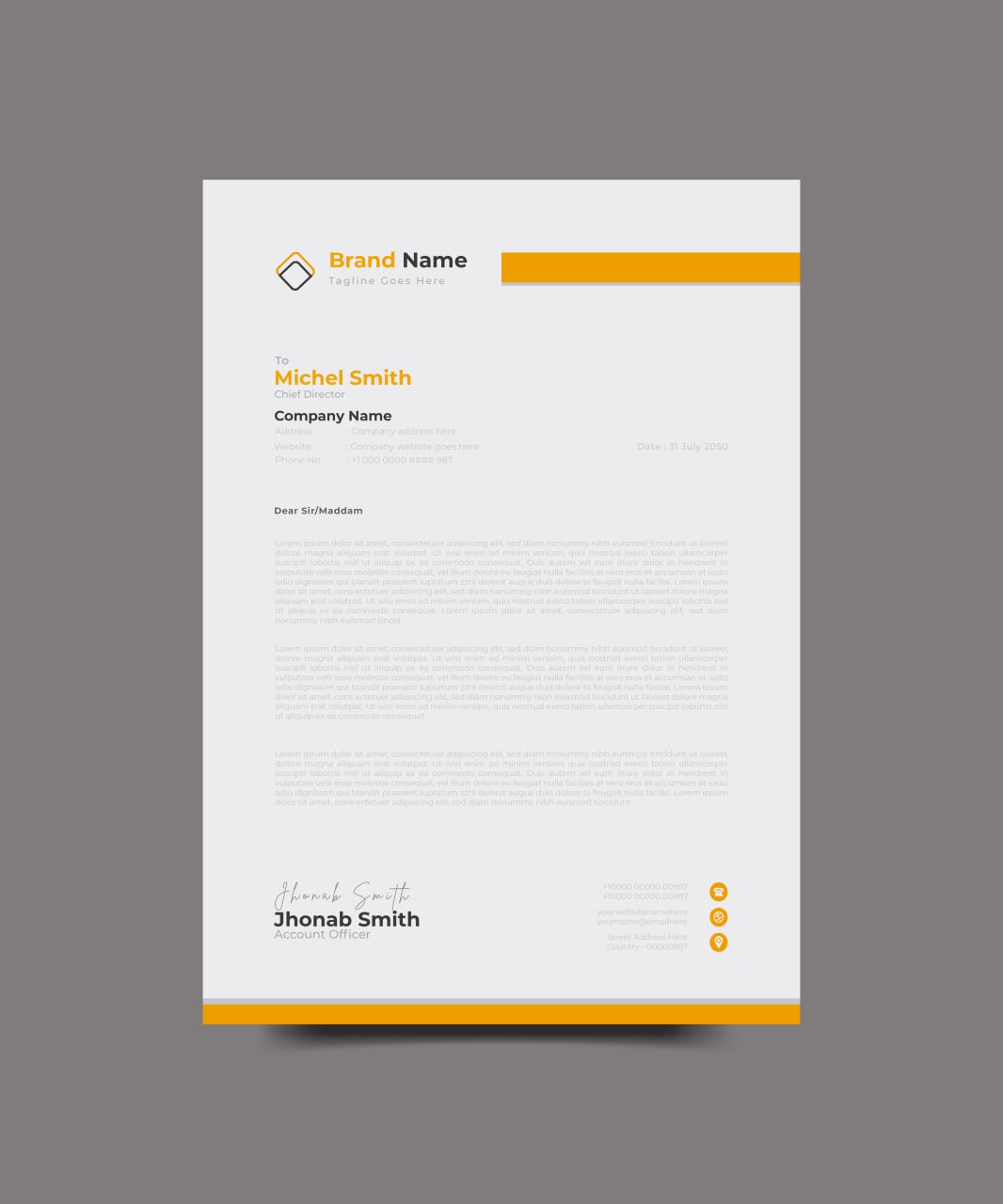 Custom Letterheads Printing in Qatar – Premium Business Stationery ...