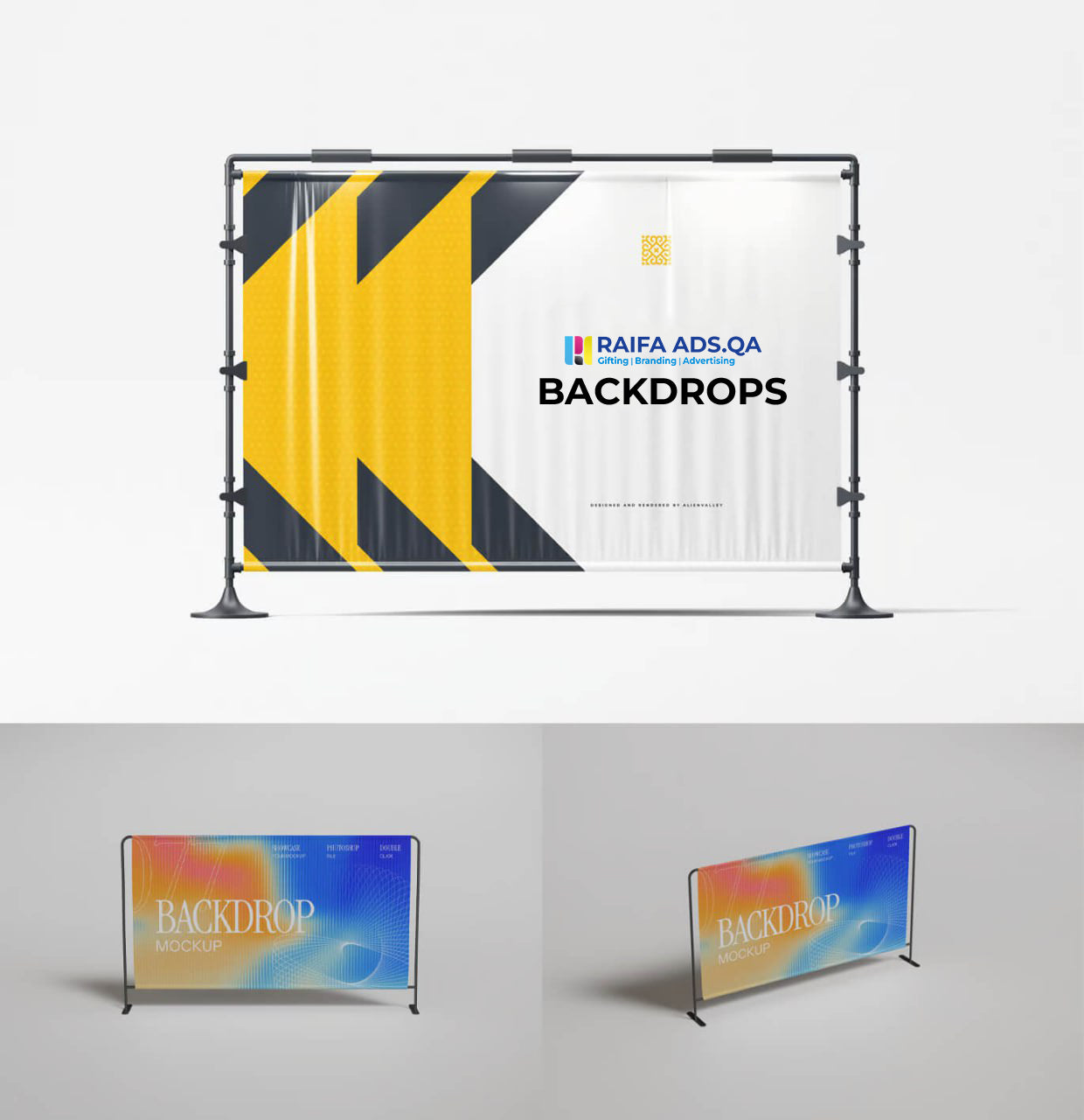 Custom Event Backdrops & Wall Drops Printing in Qatar – Stunning Visual ...